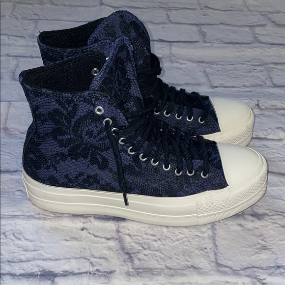 Converse | Shoes | Converse Chuck Taylor Lift Hi Uncharted Waters ...